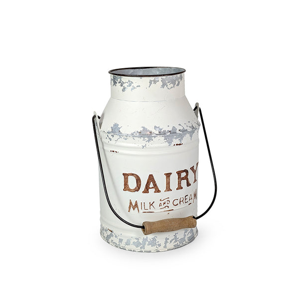 Milk Bucket White – Linens, Bath and Things